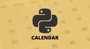 Como Manipular Informações do Calendário Usando o Python