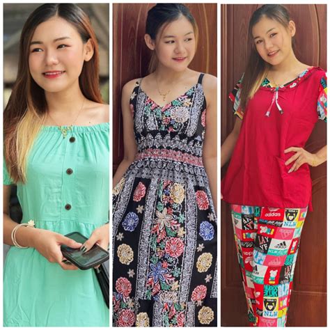 ဝင်းလက် စပန့်၊ဂါဝန် အမျိုးမျိုး ချုပ်ထည် ပင်ရင်း လက်ကား Yangon