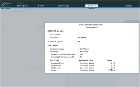 GST In Tally Prime AD Computer Campus