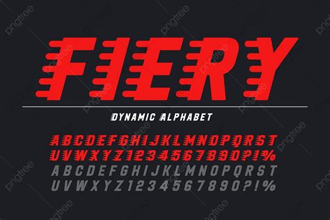 레이싱 디스플레이 문자 디자인 우주 폰트 라틴어 Png 일러스트 및 벡터 에 대한 무료 다운로드 Pngtree