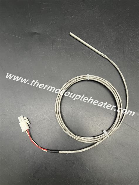High Accuracy Temperature Sensor Custom Rtd Pt500 2 Wire 5x75mm