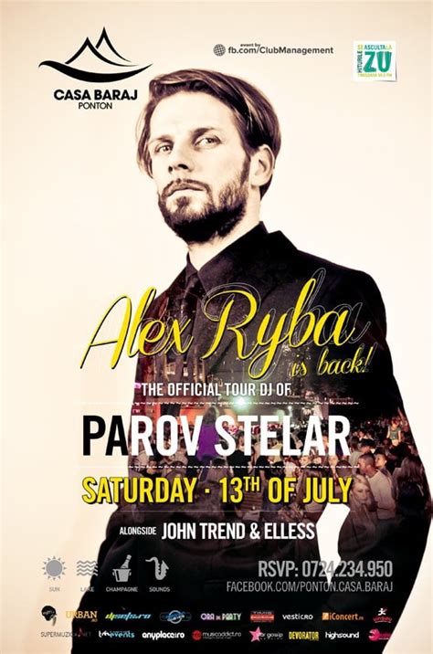 Party Cu Alex Ryba Parov Stelar Official Dj