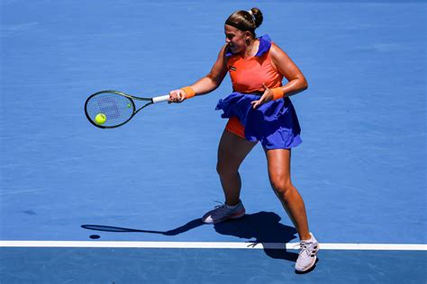 Poza 10 Jelena Ostapenko E în Sferturi La Australian Open 2023