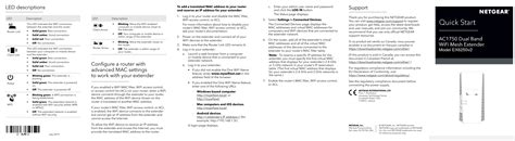 NETGEAR AC WiFi Mesh Extender EX Setup Guide Troubleshooting