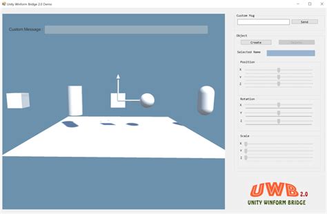 UWB 2 0 Unity Winform Bridge