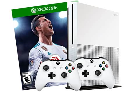 Xbox One S 500Gb игра FIFA 18 и 2 джойстика купить в Москве интернет ...