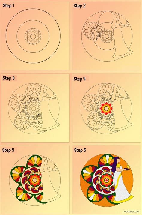 Simple And Stunning Onam Pookalam Designs