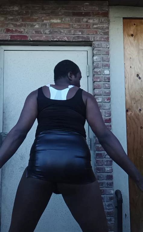 Leather Skirt Twerk Fart Thisvid Com