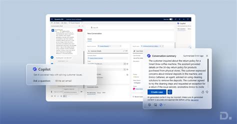 Copilot In Microsoft Dynamics Customer Service