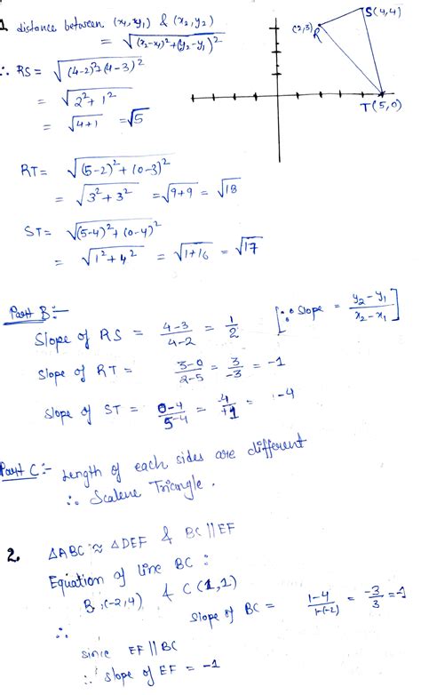 [solved] 1 Triangle Rst Has Vertices Located At R 2 3 S 4 4 And T Course Hero