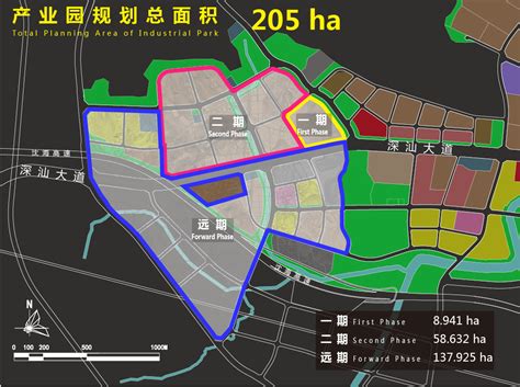 约205公顷深圳市城市设计促进中心发布深汕合作区高新产业园规划设计 一万间深圳房源网
