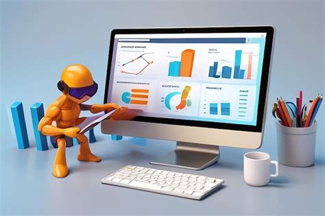 Premium Photo Optimization Dashboard And Business Finance Report 3d