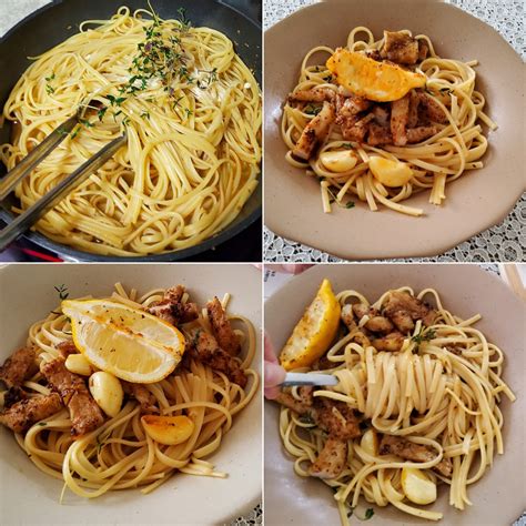 레몬버터 파스타