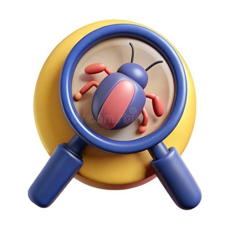 Psd Bug Detection 3d Illustration Representing Software Debugging And