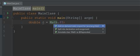 Add On Demand Static Import Doesnt Work Ides Support Intellij