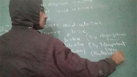 Discrete Mathsboolean Algebraproof That Bc If Abac And Abacby