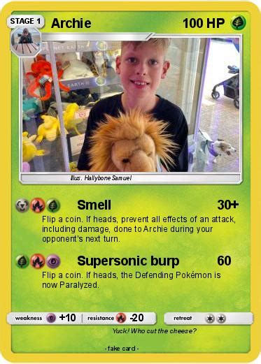 Pokémon Archie 102 102 Smell My Pokemon Card
