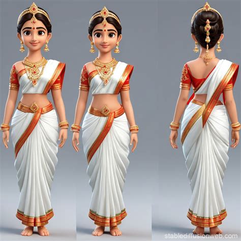 A Young Indian Princess With Large Prompts Stable Diffusion Online