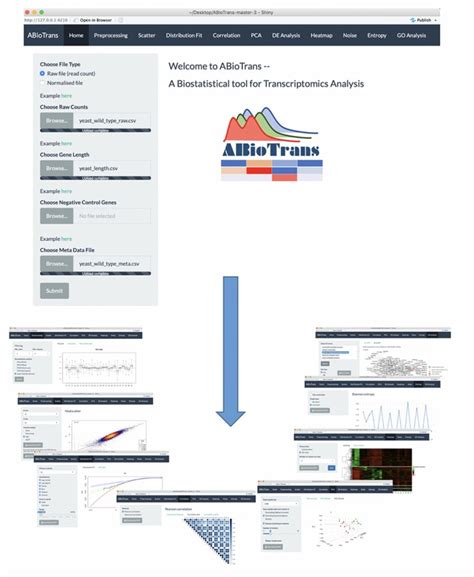 Abiotrans A Biostatistical Tool For Transcriptomics Analysis