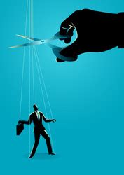 Hand Puppet Strings Vector Images Over