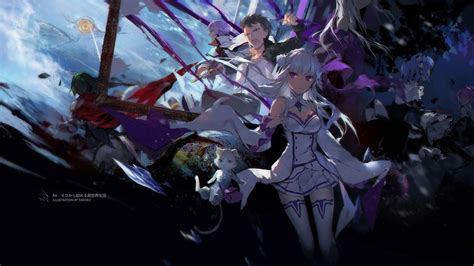 Re Zero Anime 4k Wallpapers Wallpaper Cave