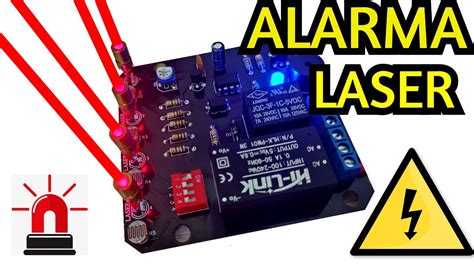 hacer una alarma láser ⚠️ youtube