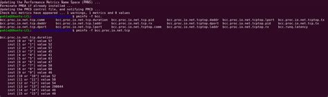 Cannot Find Metric Nqlatency Please Check If The Pmda Is