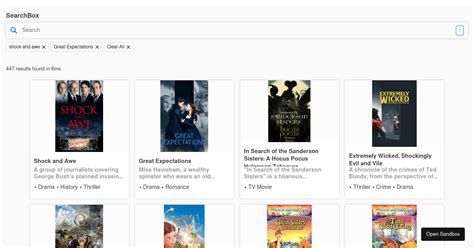 Searchbox Tags Mode Search Codesandbox