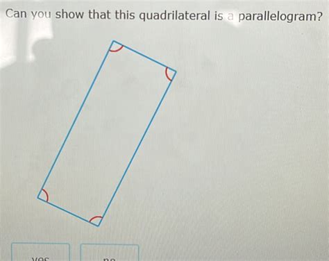 Solved Can You Show That This Quadrilateral Is A Parallelogram Vac [math]