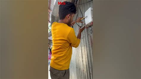 Mcb Input And Output Connection Youtube