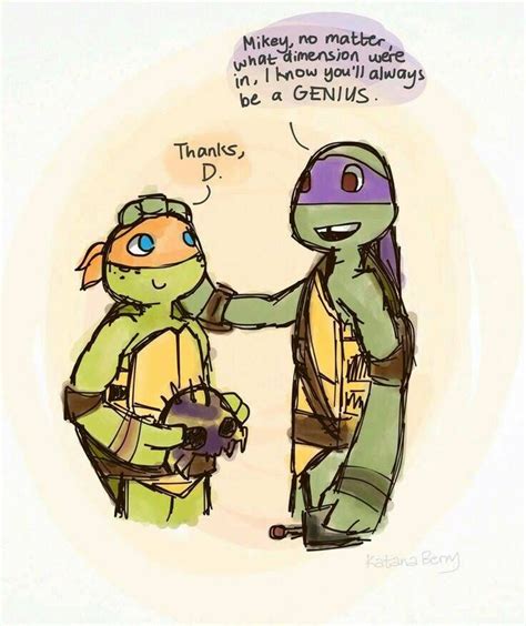 Mikey And Donnie 💜💛 Teenage Mutant Ninja Turtles Art Teenage Ninja