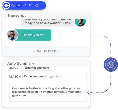 Auto Note Taking Auto Summarization Tools Cresta