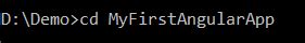 Creating Angular Project Using Angular CLI Dot Net Tutorials
