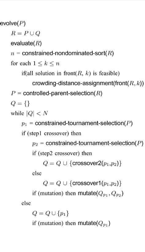 Pseudocode For The Main Procedure Of Nacstseq P Is The Current