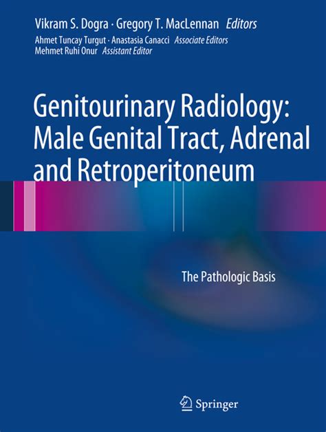 Genitourinary Radiology Male Genital Tract Adrenal And Retroperitoneum The Pathologic Basis