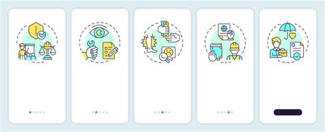 Workplace Safety Onboarding Mobile App Screen Walkthrough 5 Steps