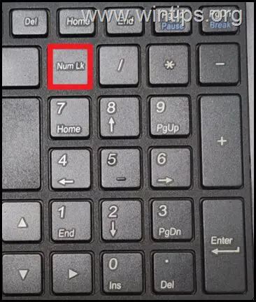 FIX Numeric Keypad Not Working On Windows WinTips Org
