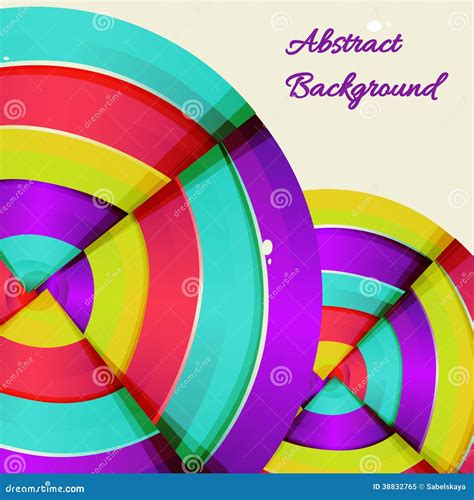 Abstract Colorful Rainbow Curve Background Design Stock Vector Illustration Of Cover
