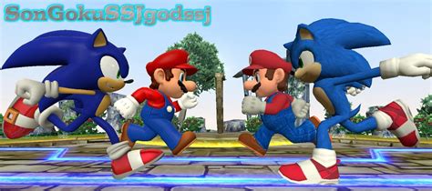 Mario And Sonic Game Vs Movie By Songokussjgodssj On Deviantart
