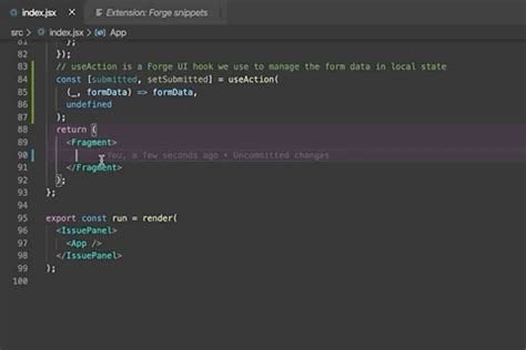 Github Anilkk Vscode Forge Snippets Extension Vscode Atlassian Forge Ui Code Snippets Extension