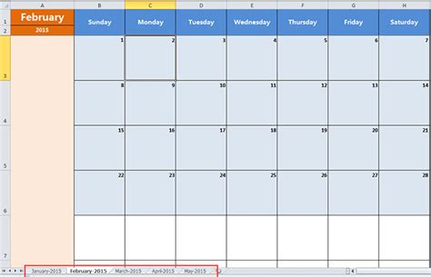 How To Create Monthlyyearly Calendar In Excel