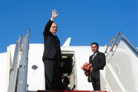 Мьянмарын Ерөнхийлөгч нутаг буцлаа