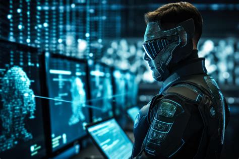 Fortifying Data Defense With AI Background Stock Photo At Vecteezy