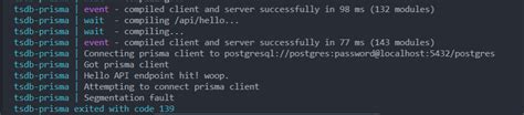 segmentation fault when using ssl to connect inside a debian container