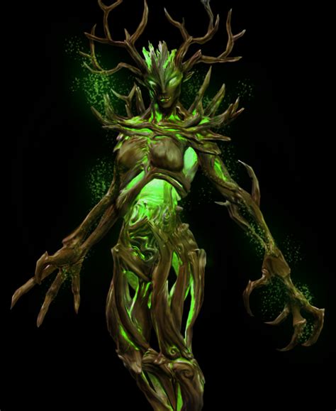Skyrim Spriggan Concept Art
