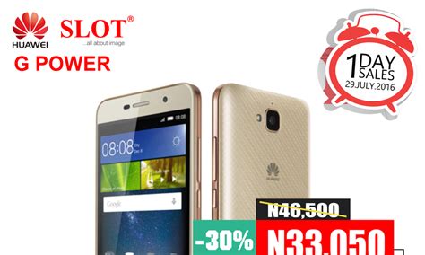 Buy A Huawei G Power This Friday And Get Discount Off Your Purchase In The Huawei Slot