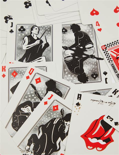 The Rolling Stones X Theory11 Playing Cards The Rolling Stones