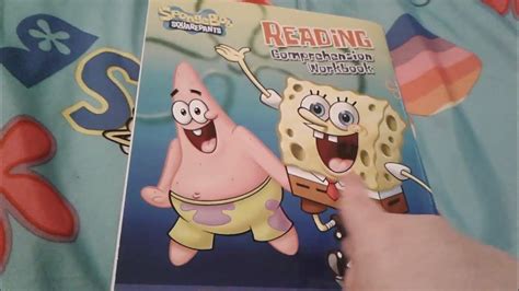 Spongebob Squarepants Reading Comprehension Workbook Review Youtube