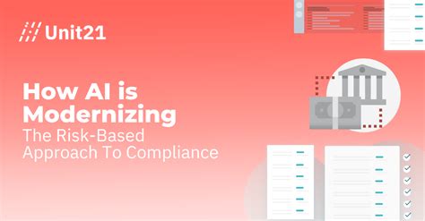 How Ai Is Modernizing The Risk Based Approach To Compliance Blog Unit21