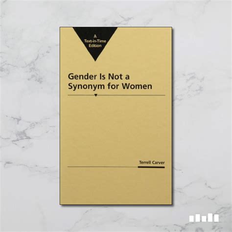 Gender Is Not A Synonym For Women Five Books Expert Reviews